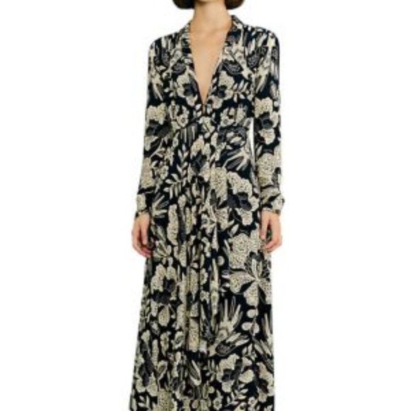 FARM Rio | Dresses | Farm Rio Graphic Floral Maxi Dress | Poshmark
